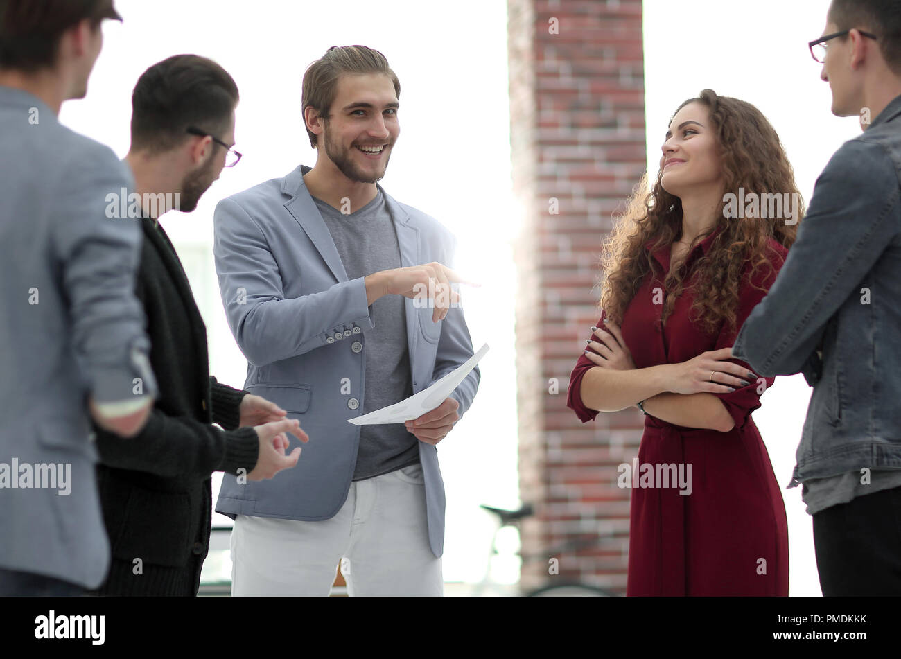 Business: Team having a serious argument Stock Photo - Alamy