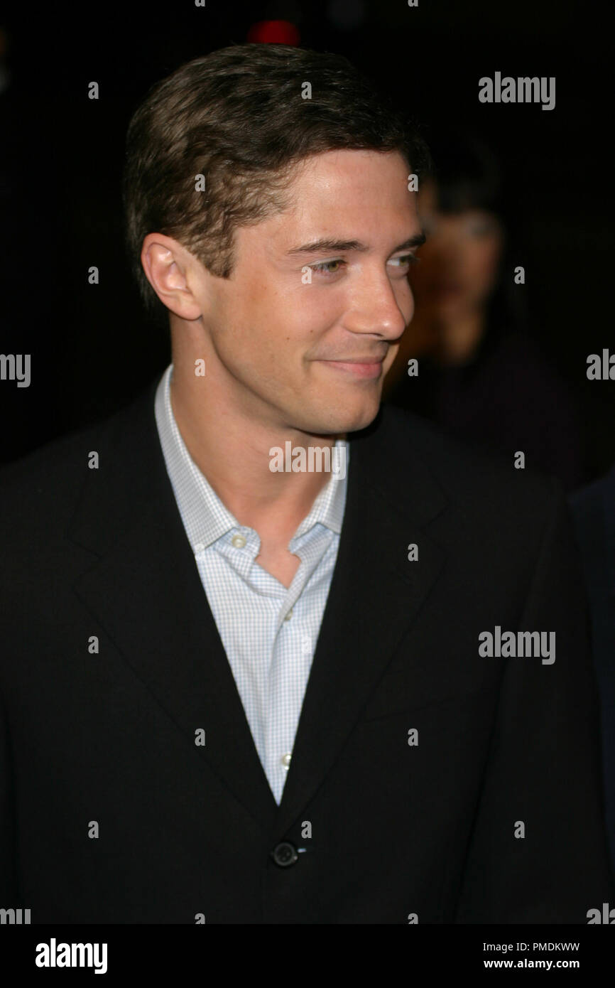 "Win a Date with Tad Hamilton" Premiere 1-9-04 Topher Grace Photo By ...