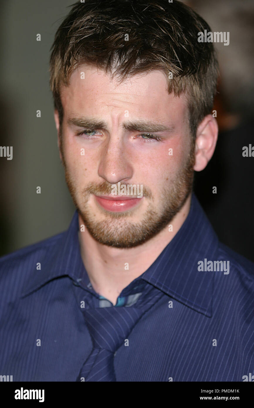 The Perfect Score Premiere 01/27/2004 Chris Evans Photo by Joseph Martinez - All Rights Reserved ...