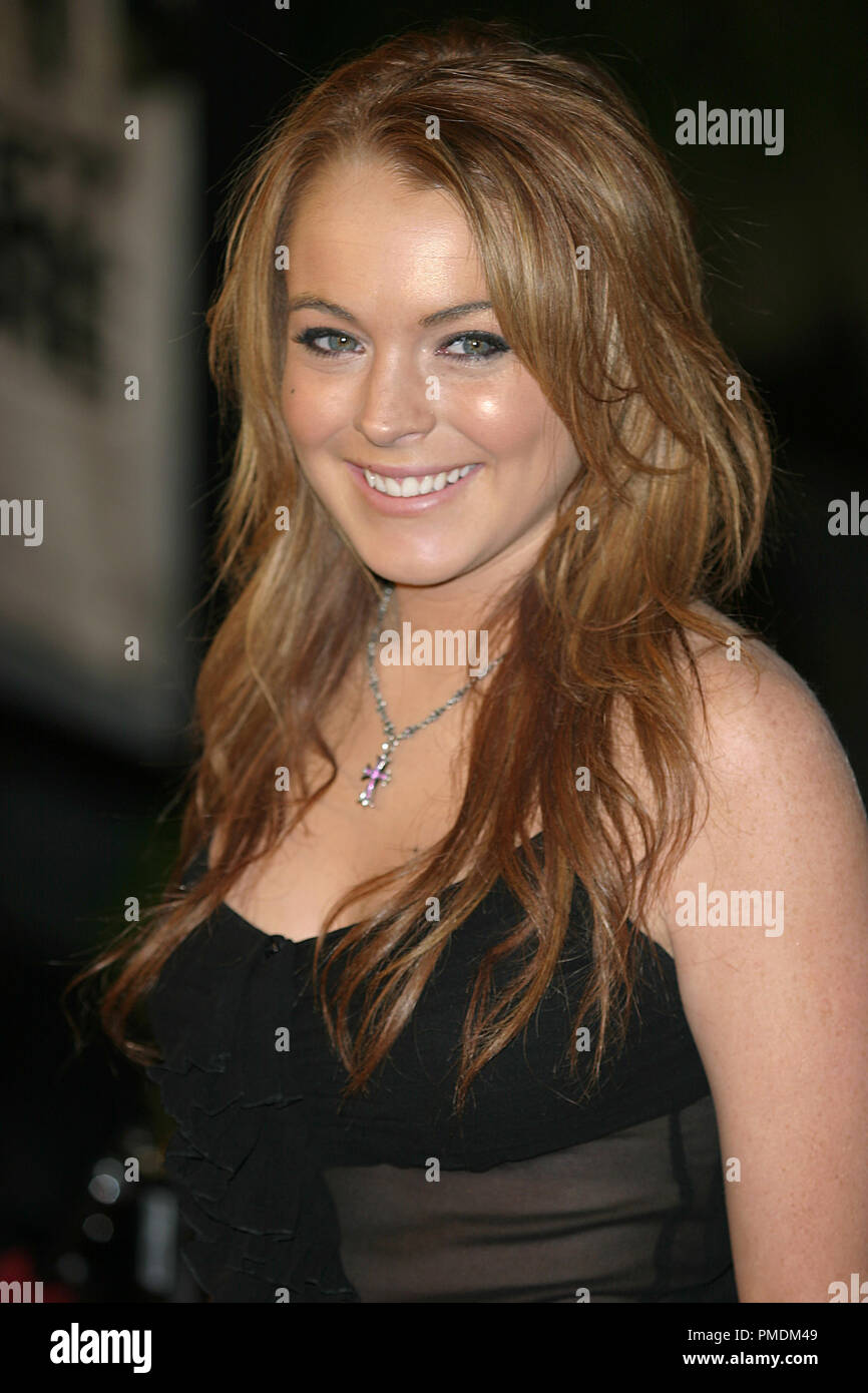The Perfect Score Premiere 01/27/2004 Lindsay Lohan Photo by Joseph ...