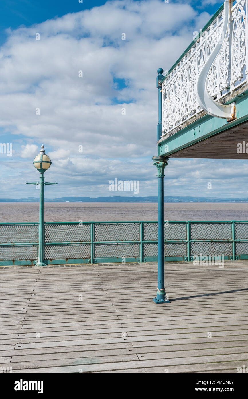 Clevedon Pier, Clevedon, Somerset, England Stock Photo - Alamy