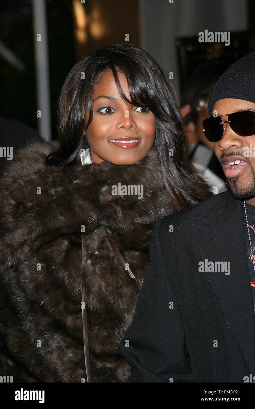 "Ray" Premiere Janet Jackson, Jermaine Dupri October 19, 2004 Photo by ...