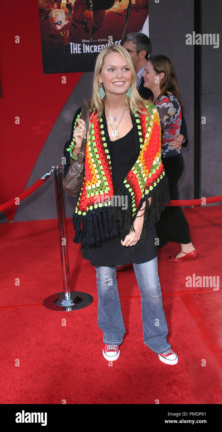 "The Incredibles" Premiere 10-24-2004 Sunny Mabrey Photo by Joseph ...