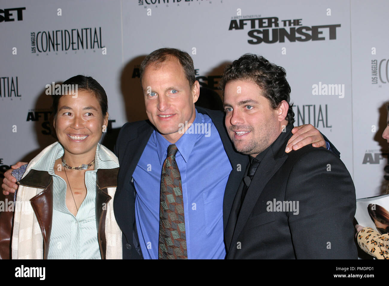 "After The Sunset" Premiere Laura Louie, Woody Harrelson, Director ...