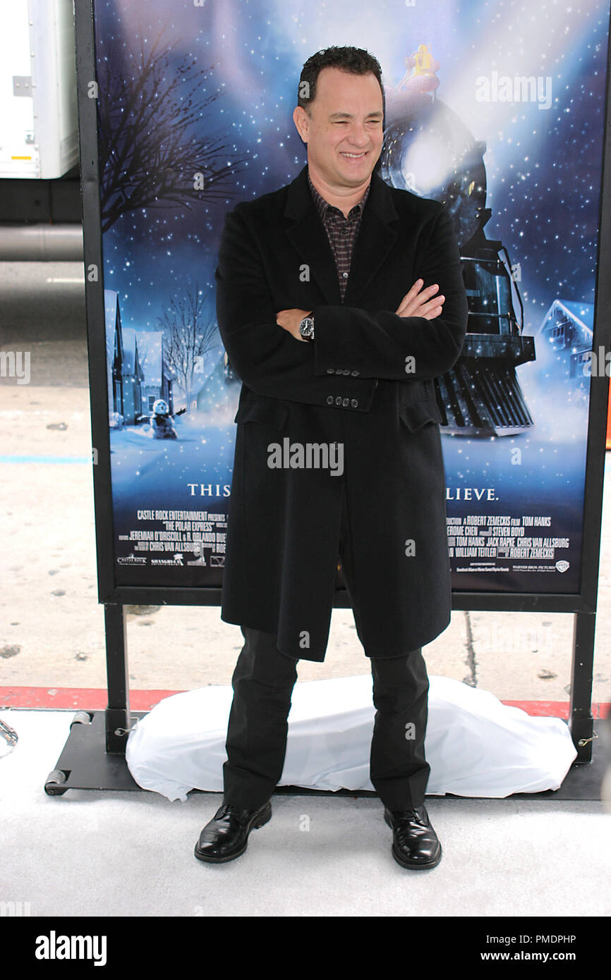 "Polar Express" Premiere 11-07-2004 Tom Hanks Photo by Joseph Martinez ...