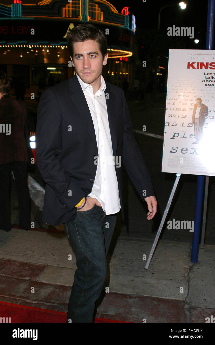"Kinsey" Premiere 11-08-2004 Jake Gyllenhaal Photo by Joseph Martinez ...