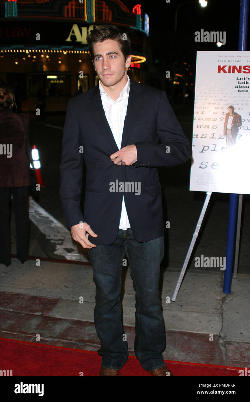 "Kinsey" Premiere 11-08-2004 Jake Gyllenhaal Photo by Joseph Martinez ...