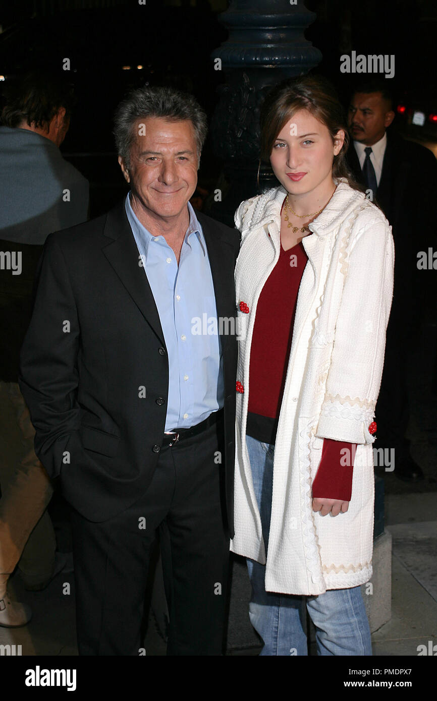 "Finding Neverland" Premiere 11-11-2004 Dustin Hoffman, and daughter ...