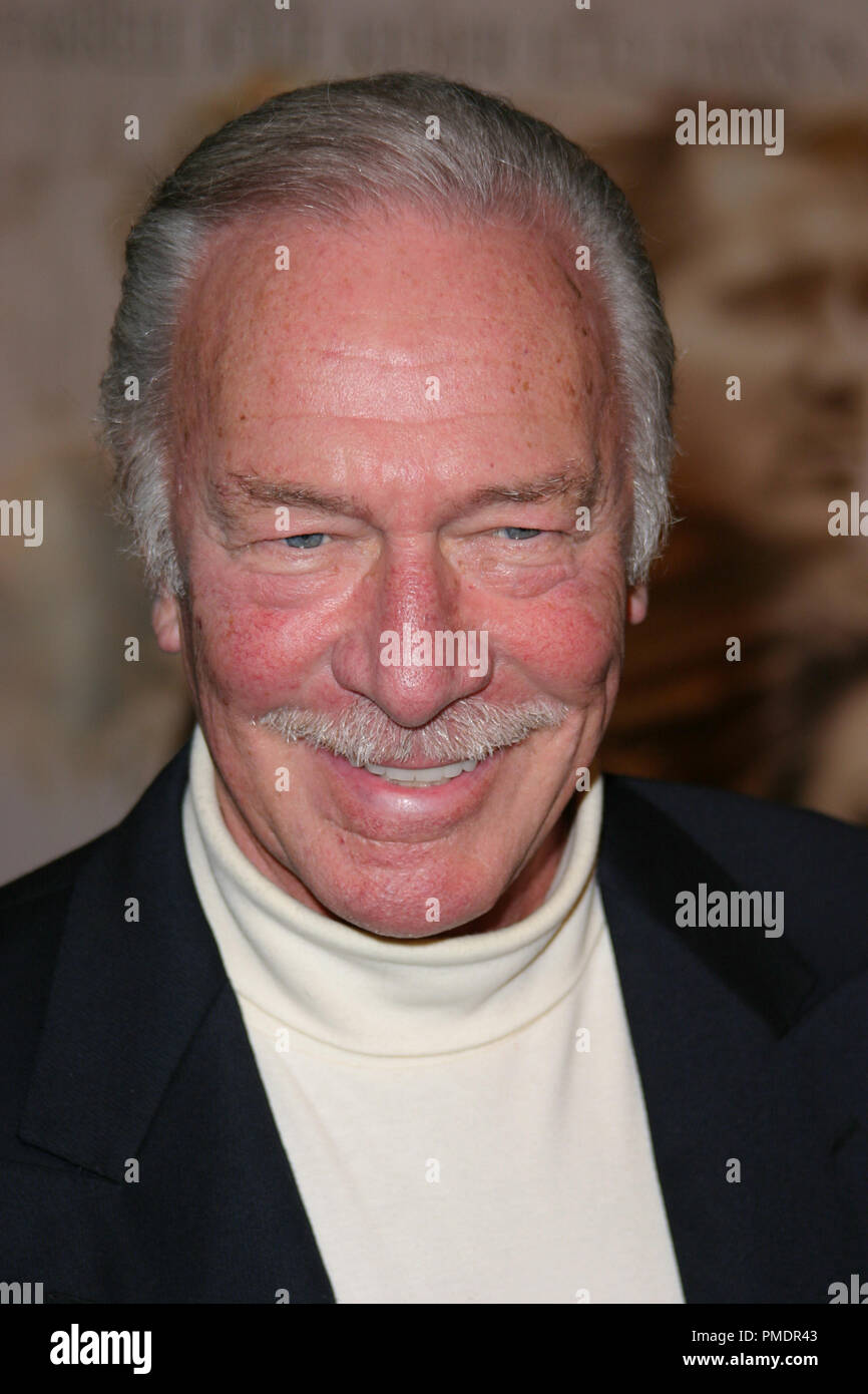 "Alexander" Premiere 11-16-2004 Christopher Plummer Photo by Joseph ...