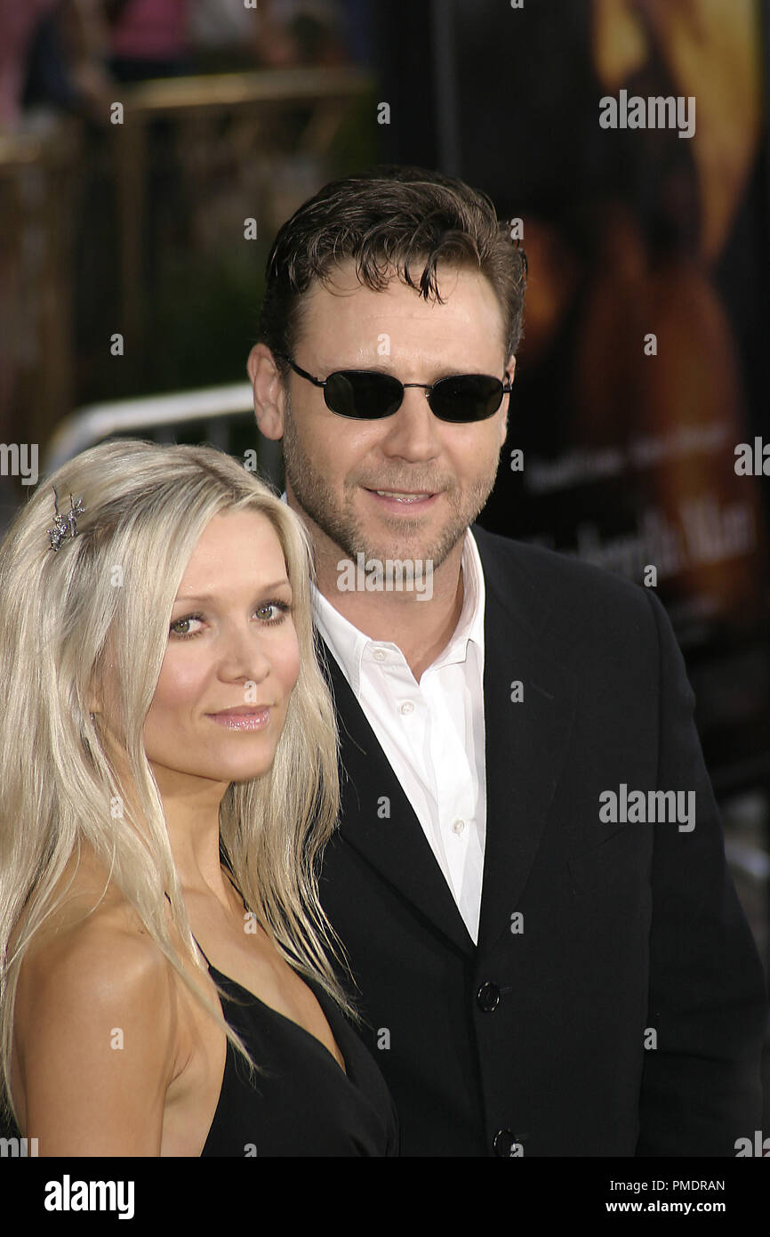 Cinderella Man (Premiere) Danielle Spencer, Russell Crowe 05/23/2005 ...