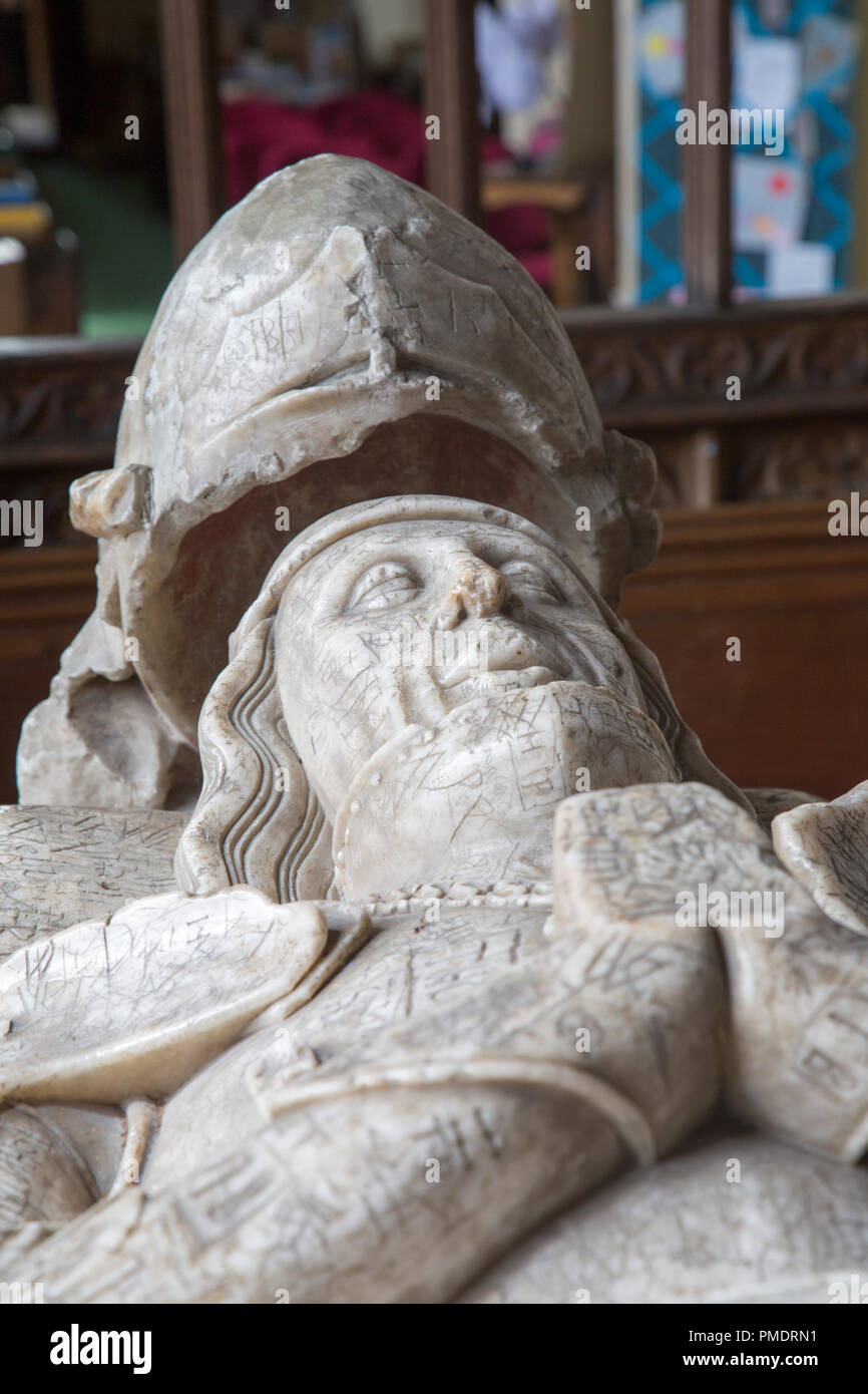 Tomb of sir roger hi-res stock photography and images - Alamy