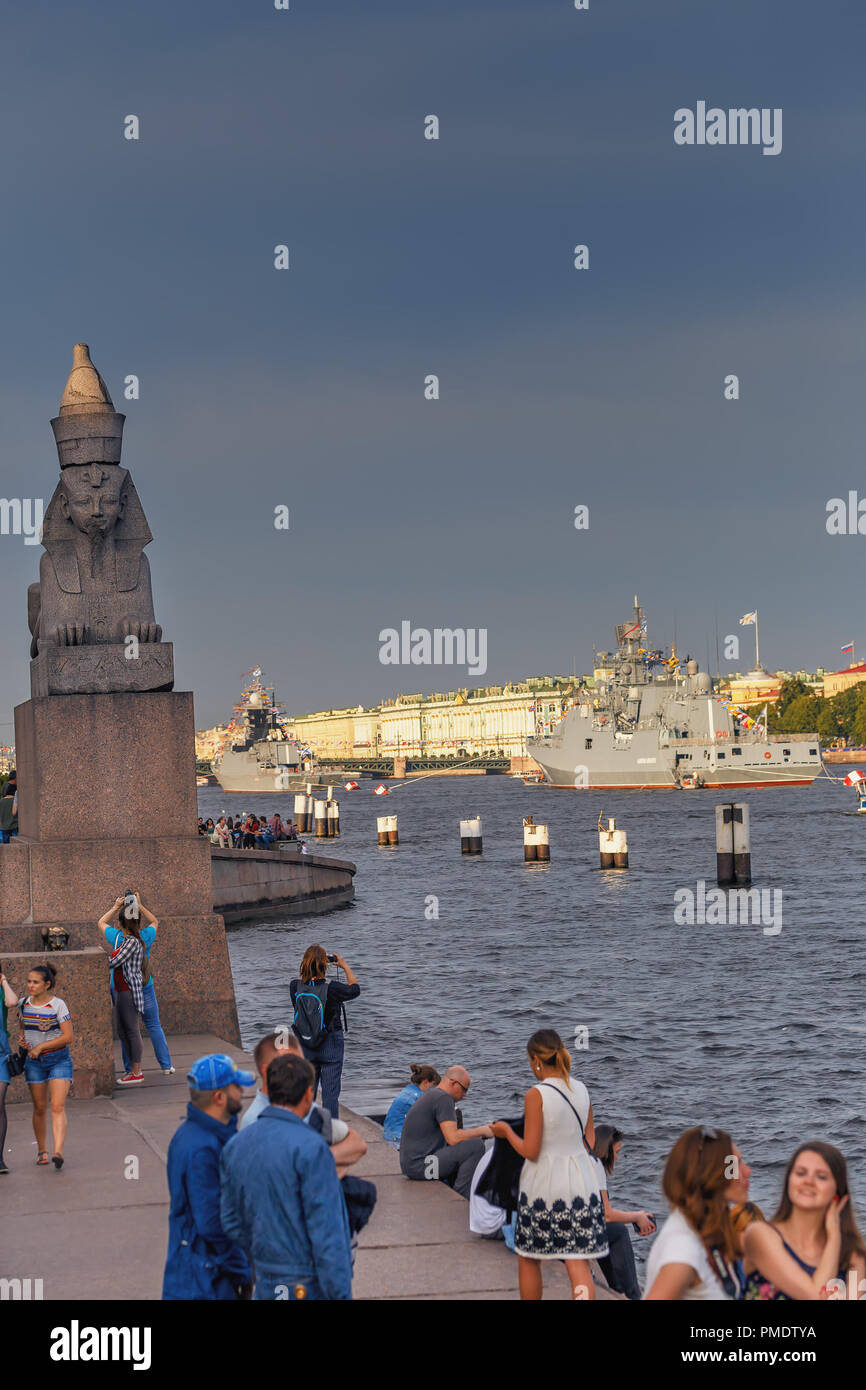 Sphinx Neva St Petersburg Russia High Resolution Stock Photography and ...