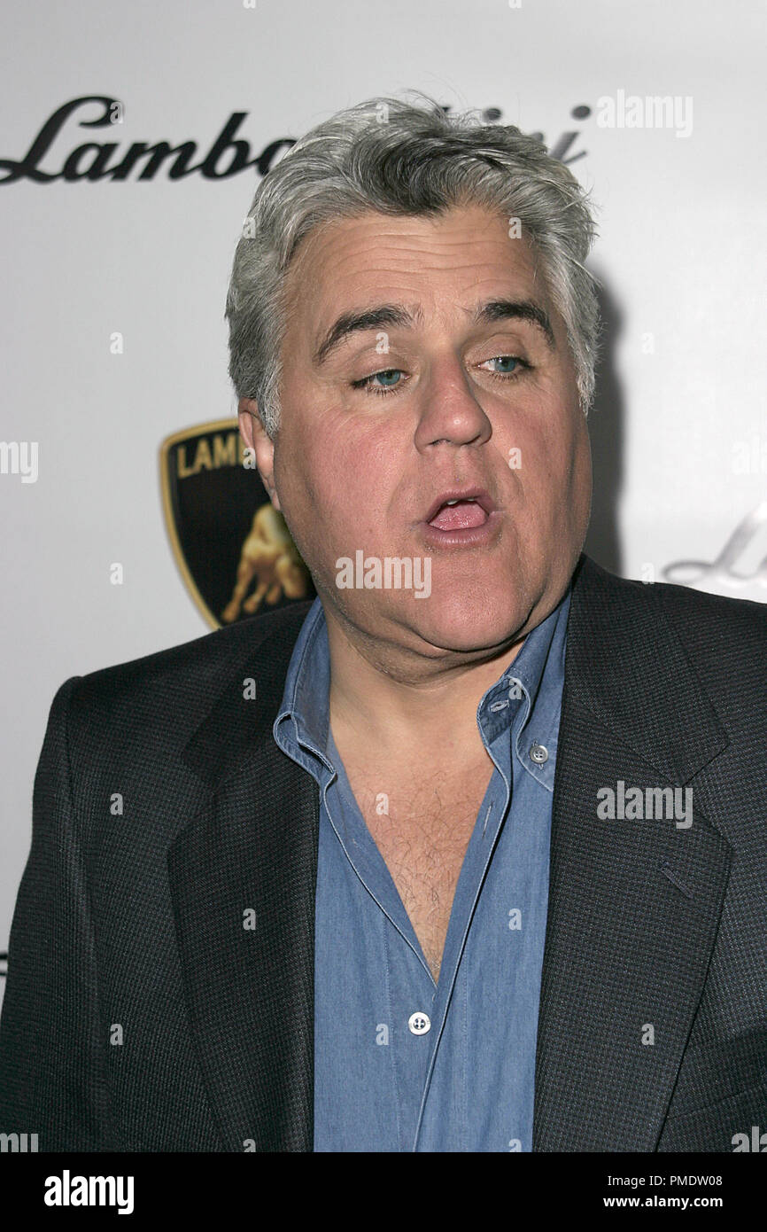 Jay Leno at Lamborghini's Worldwide Debut Party For Their Newest Top ...
