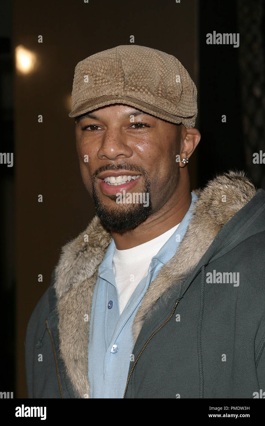 Last Holiday (Premiere) Common (aka Rashid Lonnie Lynn) 01-12-2006 ...