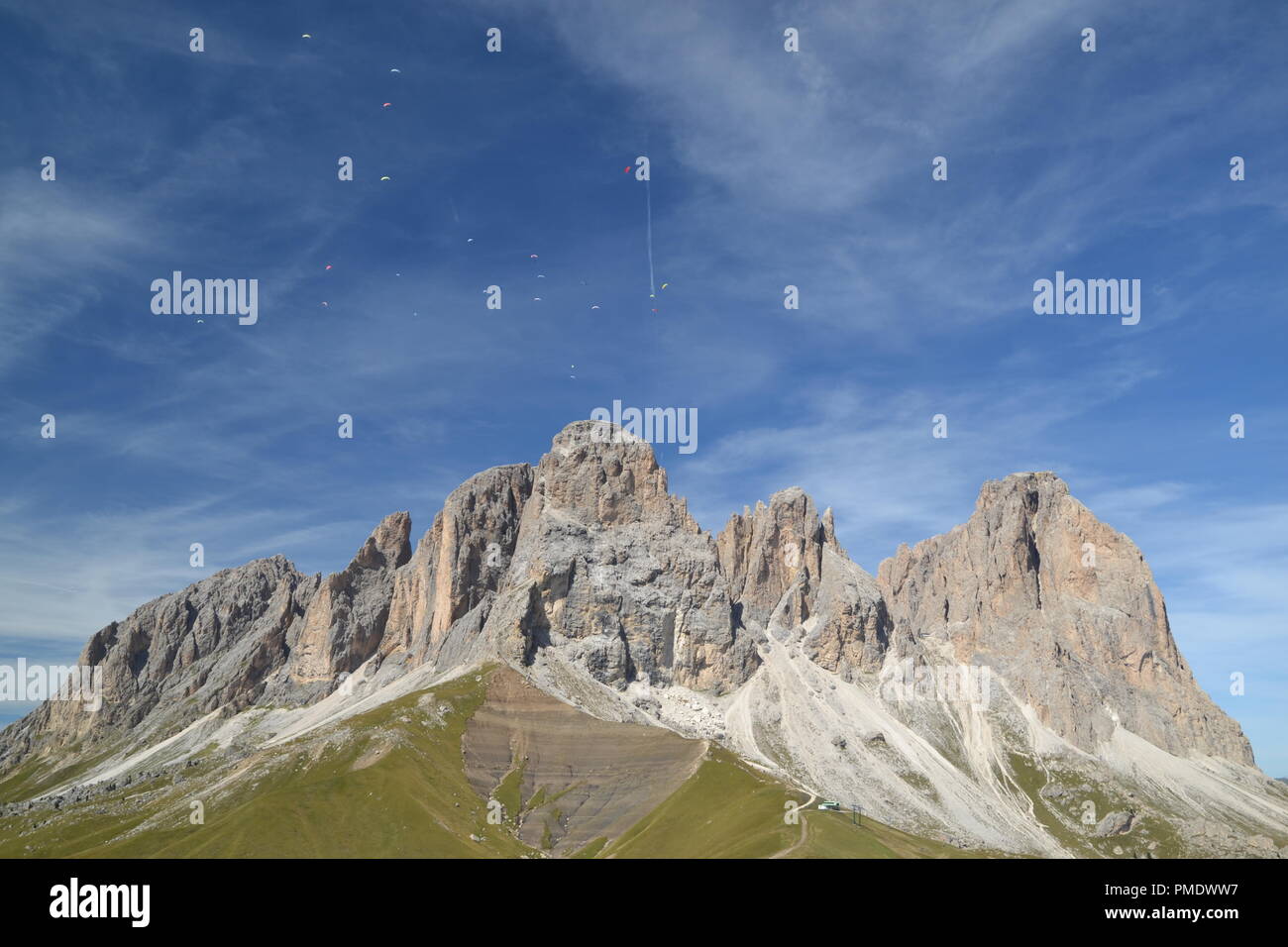 Dolomiti in Col Rodella Stock Photo - Alamy