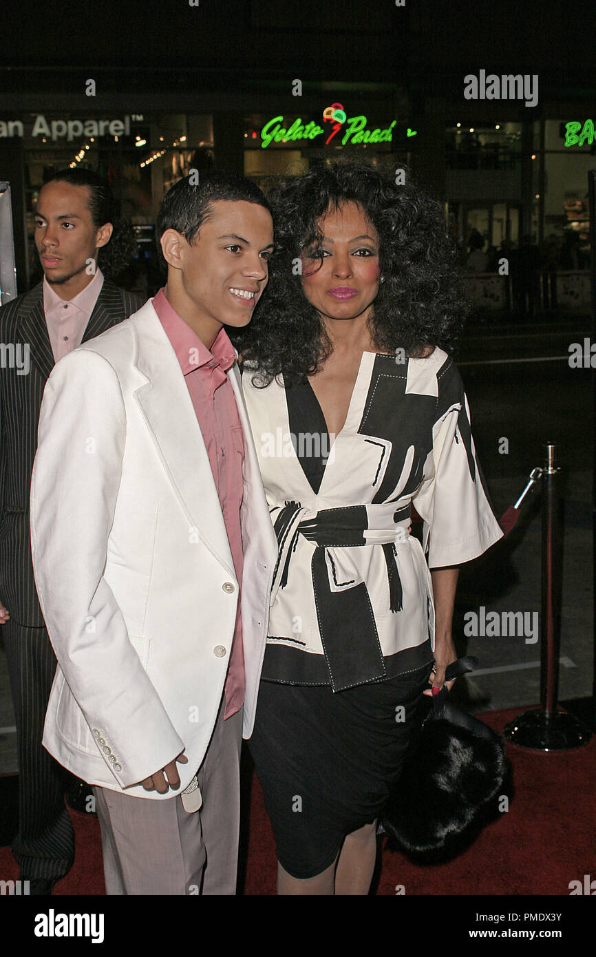 "ATL" (Premiere) Evan Ross, Diana Ross 03-30-2006 / Grauman's Chinese ...
