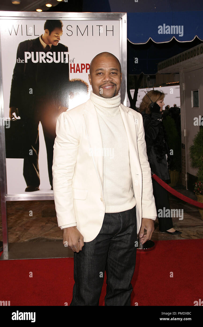 "Pursuit of Happyness" (Premiere) Cuba Gooding Jr. 12-7-2006 / Mann ...