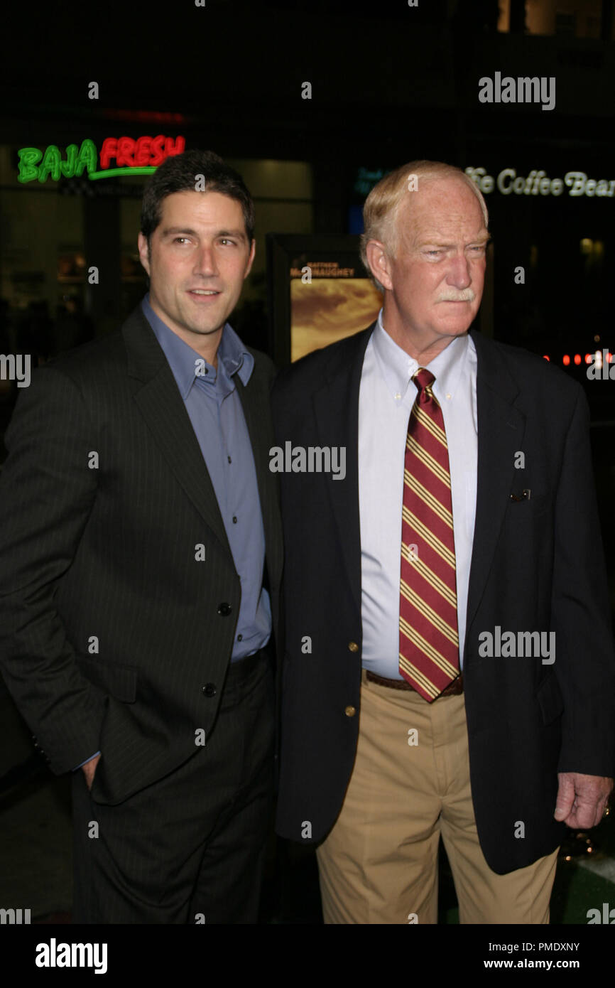 "We Are Marshall" (Premiere) Matthew Fox, Red Dawson 12-14-2006 ...