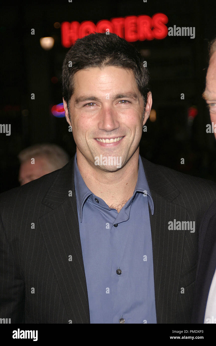 "We Are Marshall" (Premiere) Matthew Fox 12-14-2006 / Grauman's Chinese ...