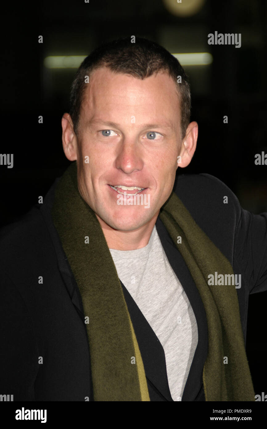 We Are Marshall (Premiere) Lance Armstrong 12-14-2006 / Grauman's ...