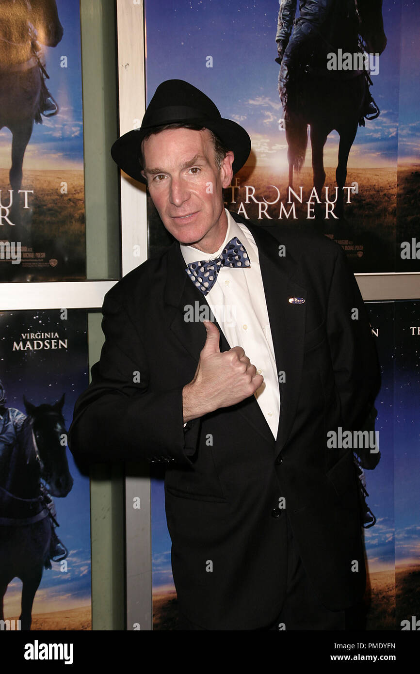 The Astronaut Farmer (Premiere) Bill Nye 2-20-2007 / Cinerama Dome ...