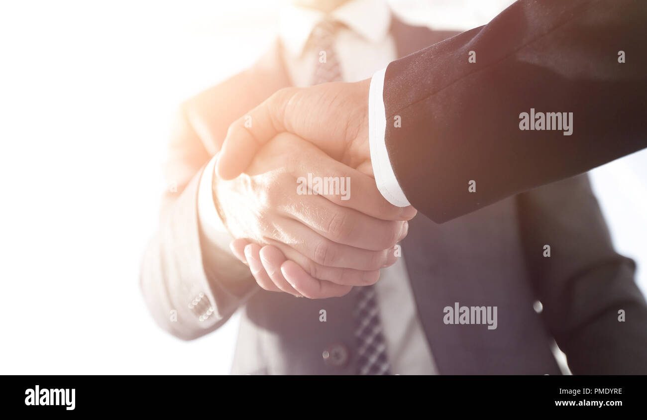 Effective negotiation with client. Business concept photo Stock Photo ...