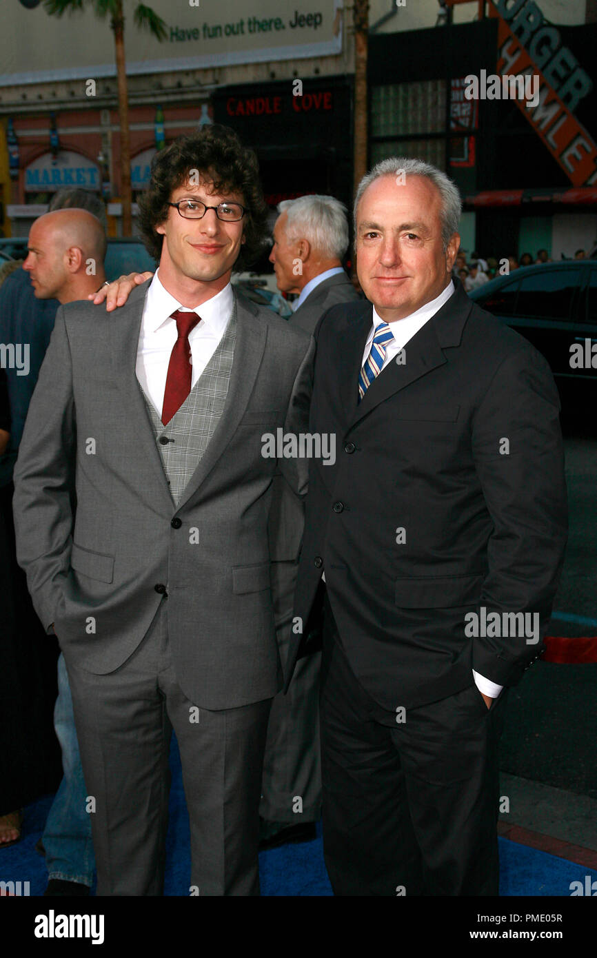 "Hot Rod" (Premiere) Andy Samberg, Lorne Michaels 7-26-2007 / Mann's ...