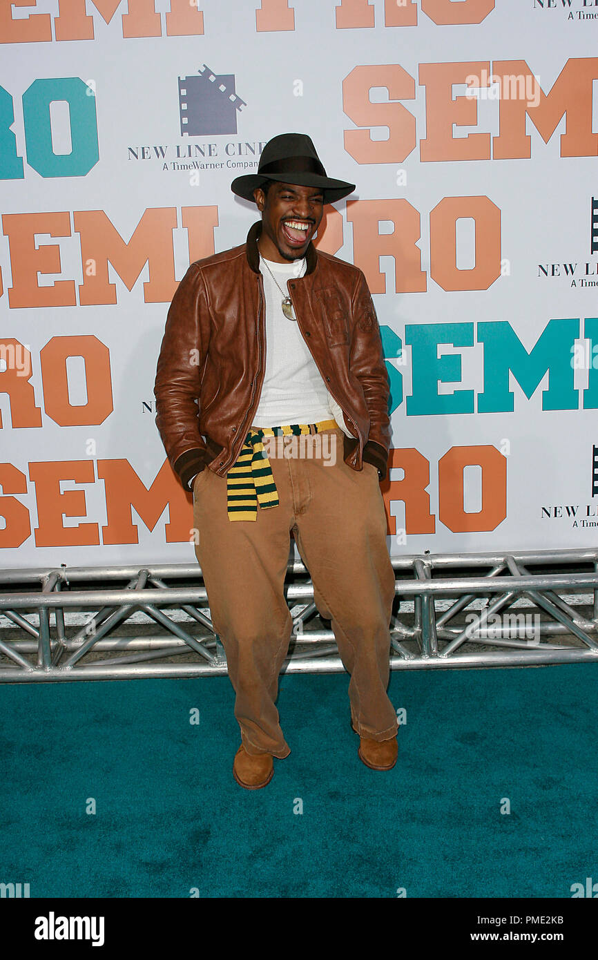 "Semi-Pro" Premiere Andre Benjamin 2-19-2008 / Grauman's Chinese ...