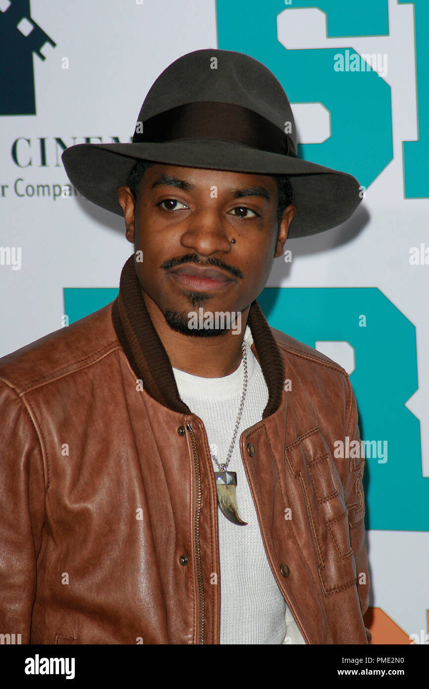 "Semi-Pro" Premiere Andre Benjamin 2-19-2008 / Grauman's Chinese ...