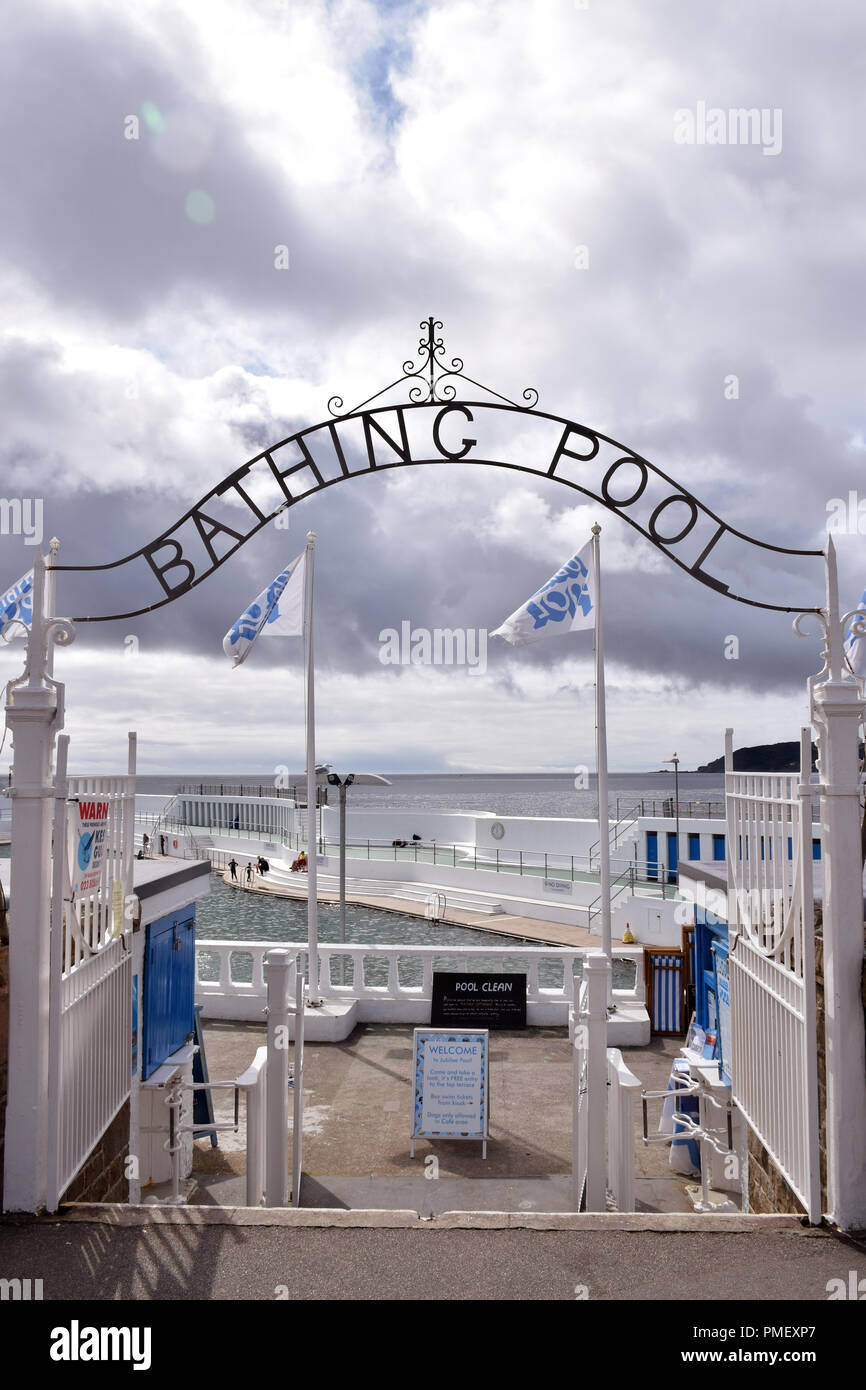 Jubilee Pool, Penzance, Cornwall UK Stock Photo - Alamy