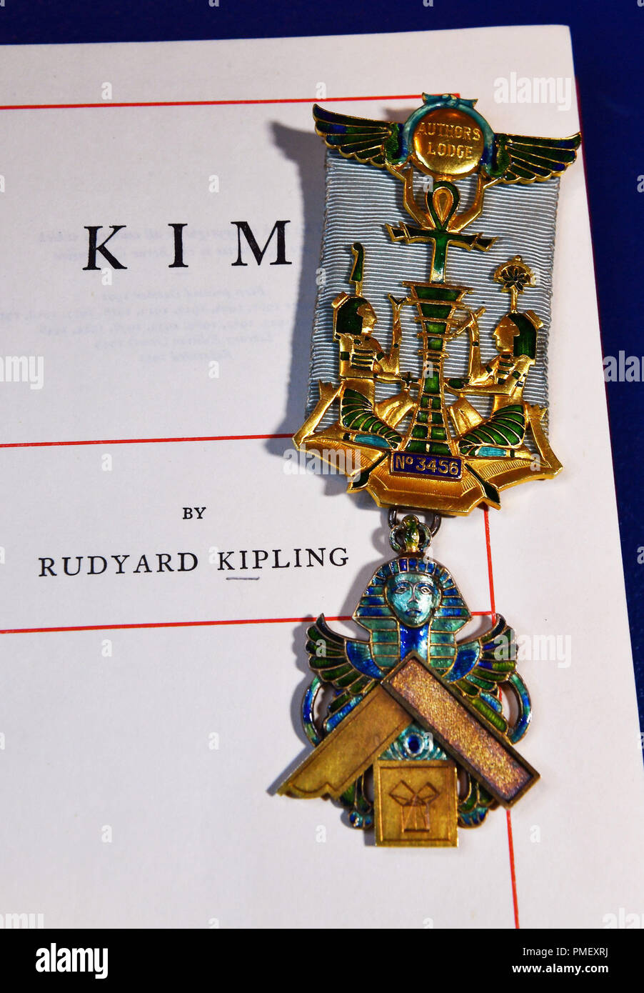 A Freemasons Medal for the authors lodge at the Museum of Freemasonry's ...