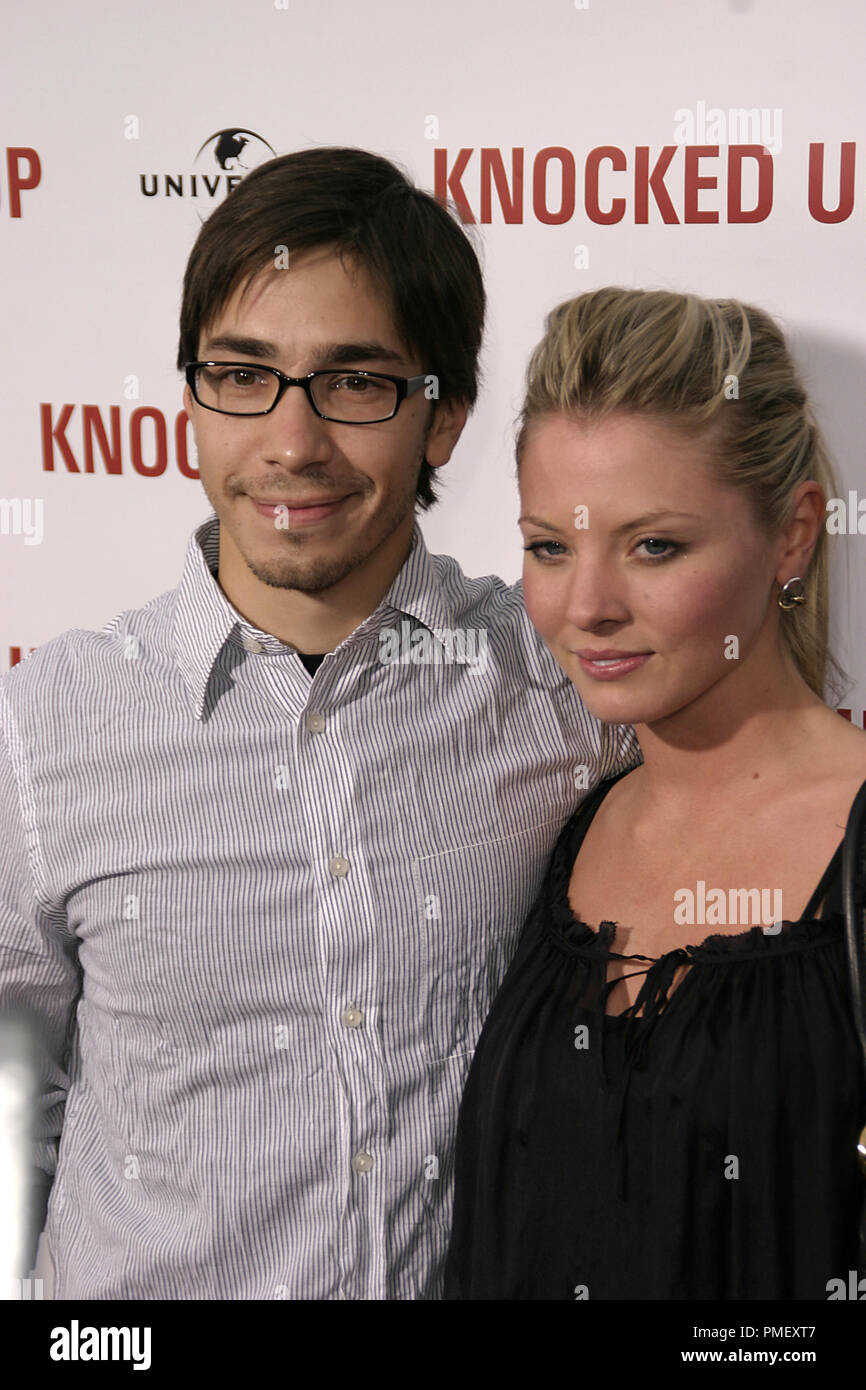 Knocked Up (Premiere) Justin Long, Kaitlin Doubleday 5-21-2007 / Mann's ...