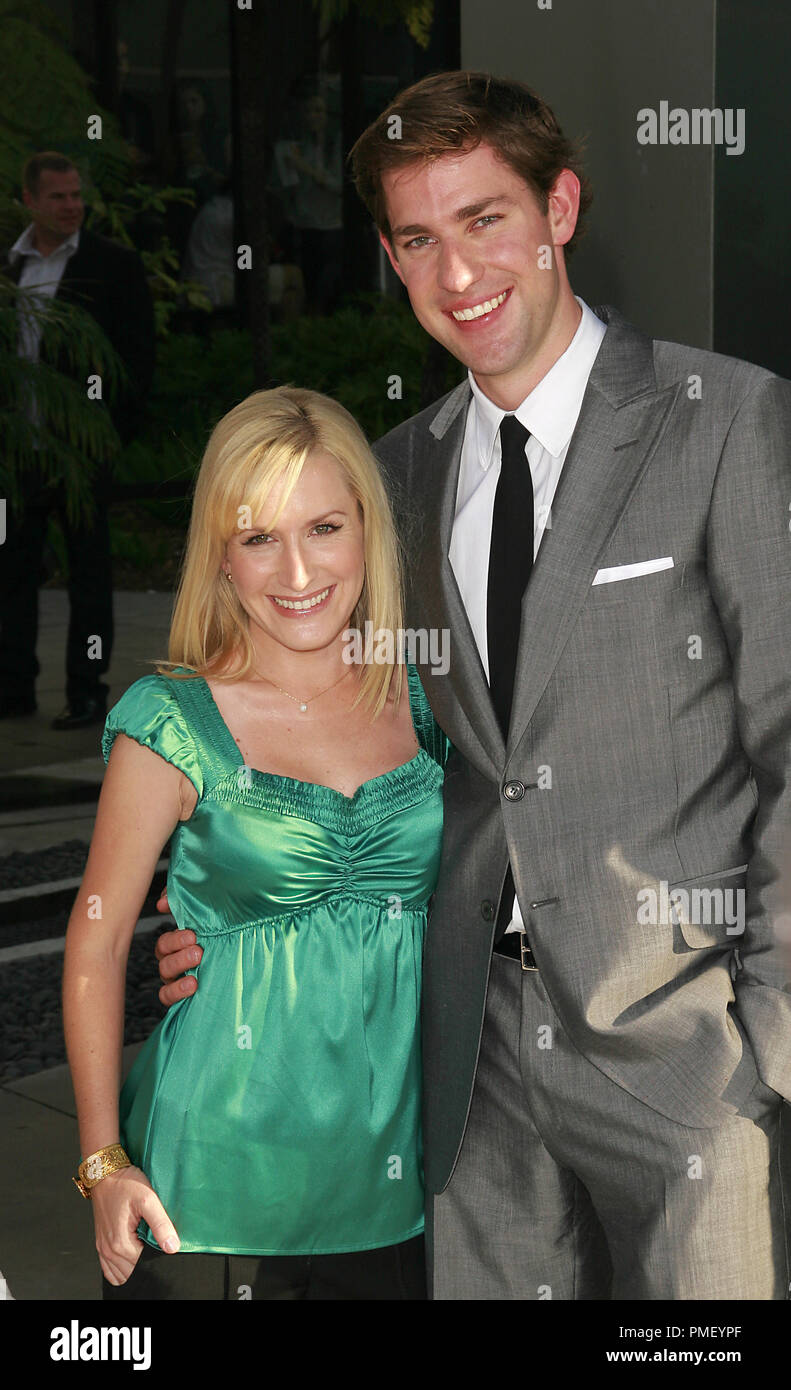 Angela kinsey and john krasinski hi-res stock photography and images ...