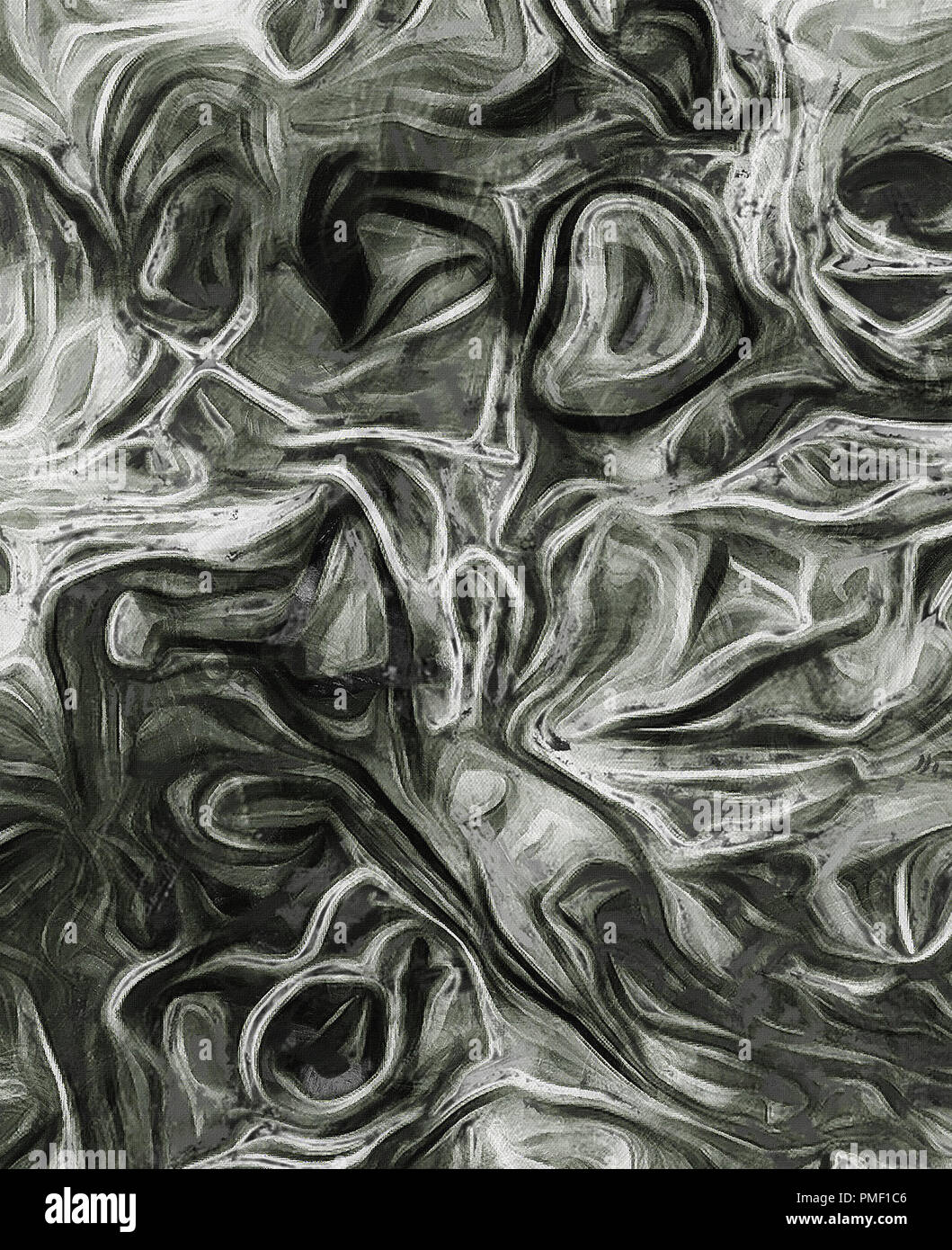 Fluid lines of shades of gray Stock Photo - Alamy