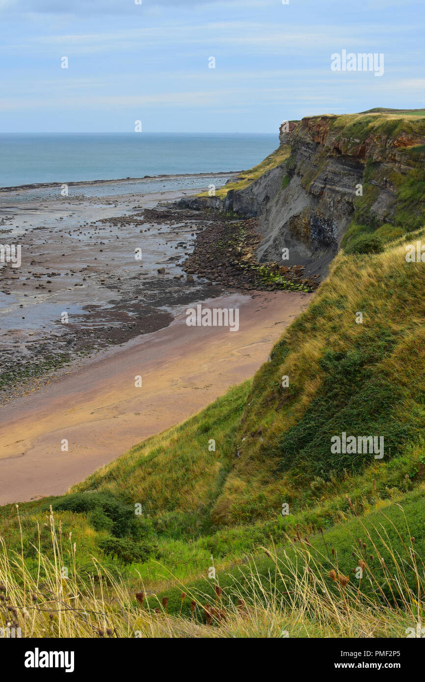Saltwick Bay, North Yorkshire Moors, England UK Stock Photo - Alamy