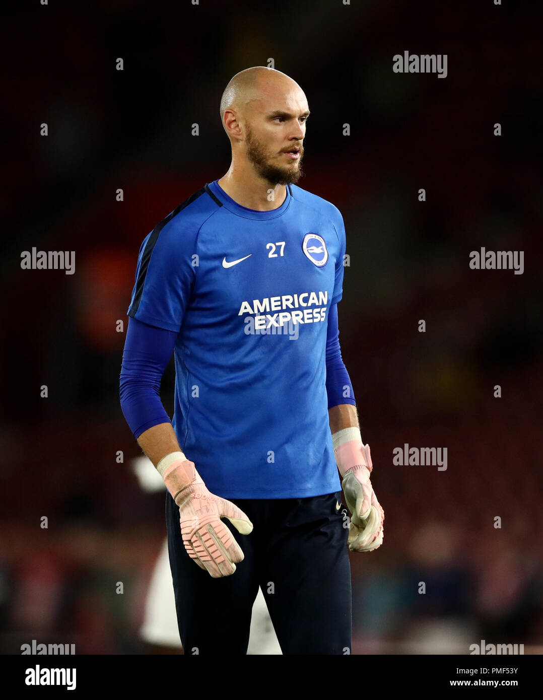 Brighton and Hove Albion Goalkeeper David Button Stock Photo - Alamy