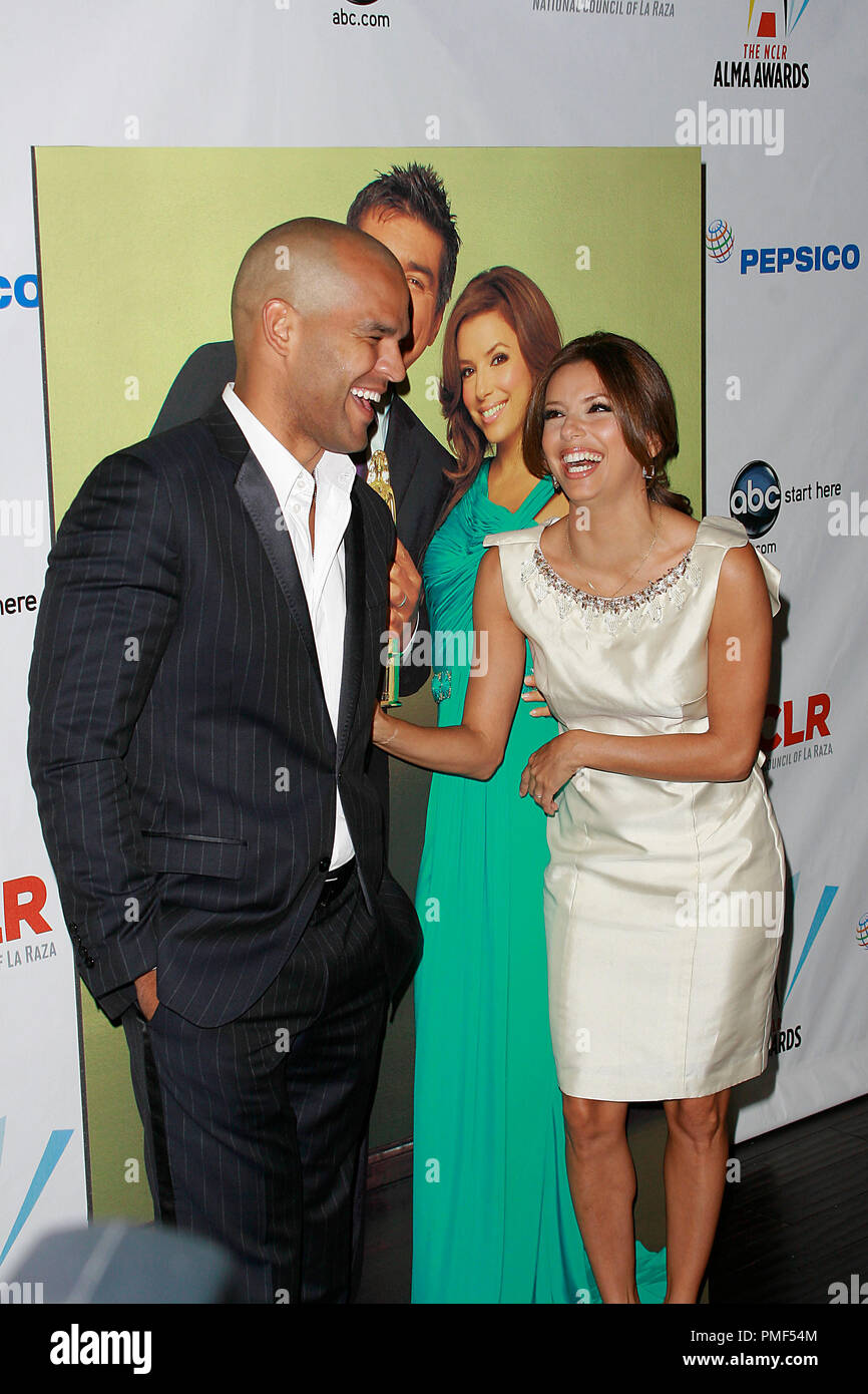 Amaury Nolasco and Eva Longoria Parker at the 2009 NCLR ALMA Awards ...