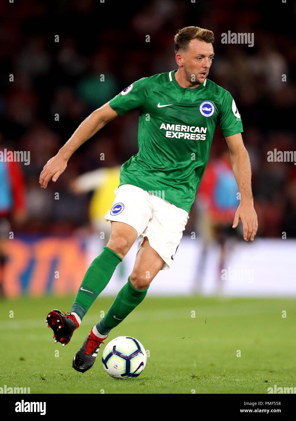 Dale Stephens, Brighton and Hove Albion Stock Photo - Alamy