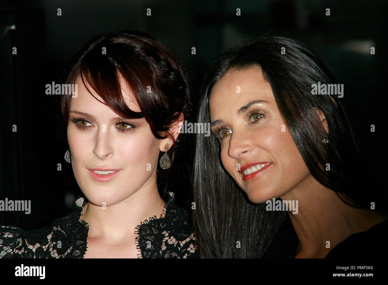 Rumer Willis and Demi Moore at the Premiere of Summit Entertainment's ...