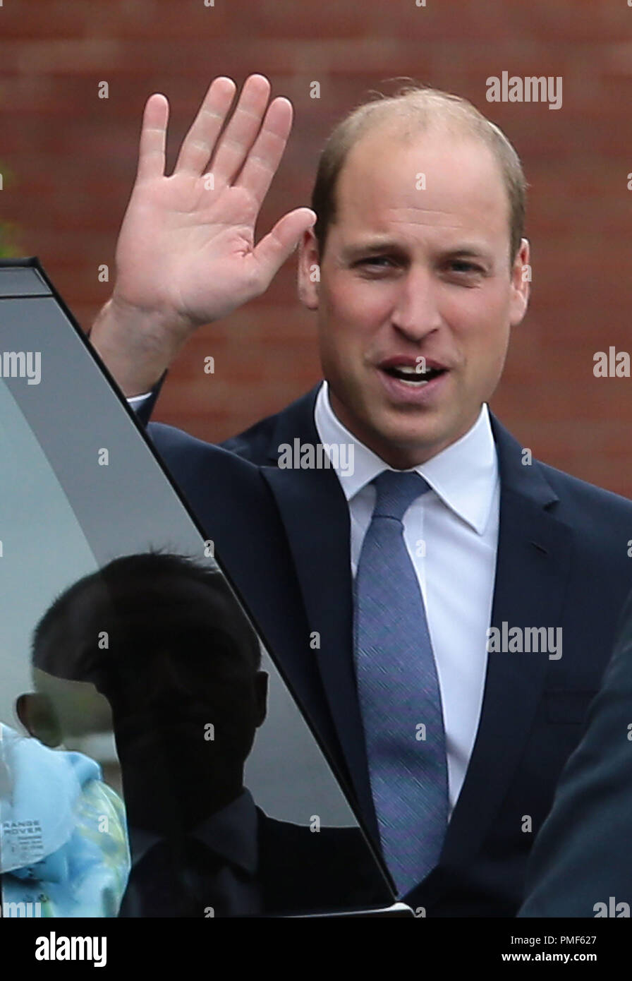 The Duke of Cambridge leaves the University of Birmingham after ... The Duke of Cambridge leaves the University of Birmingham after ...