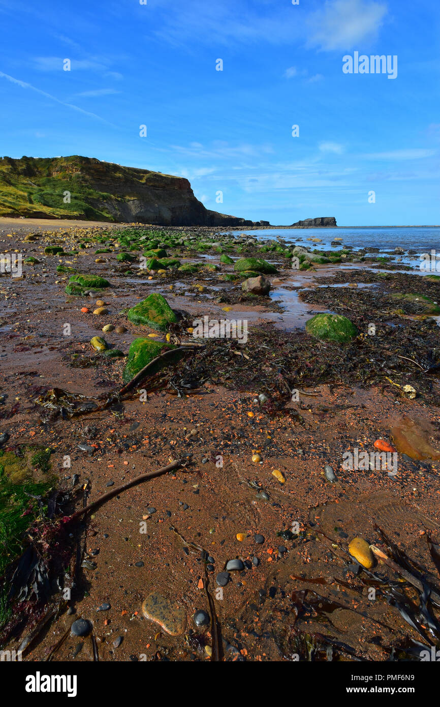 Saltwick Bay, North Yorkshire Moors, England UK Stock Photo - Alamy