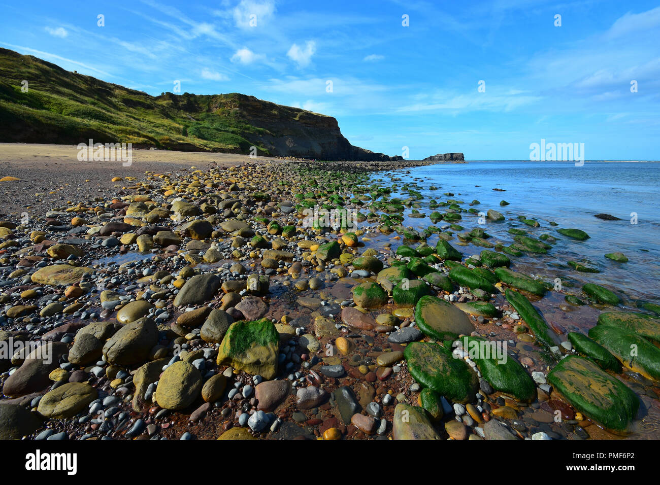 Saltwick Bay, North Yorkshire Moors, England UK Stock Photo - Alamy
