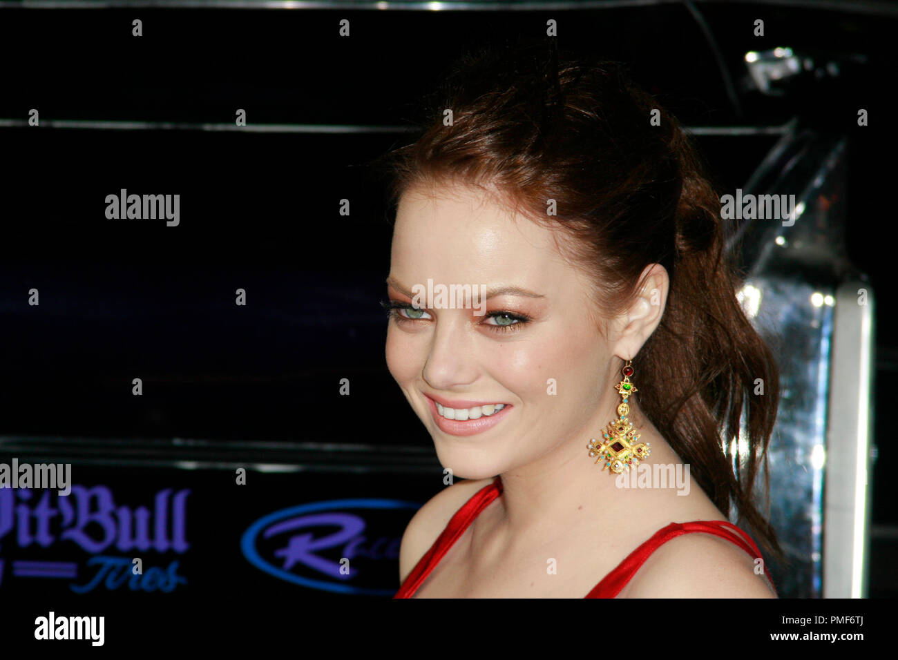 Emma Stone at Sony Pictures' "Zombieland" Premiere. Arrivals held at ...