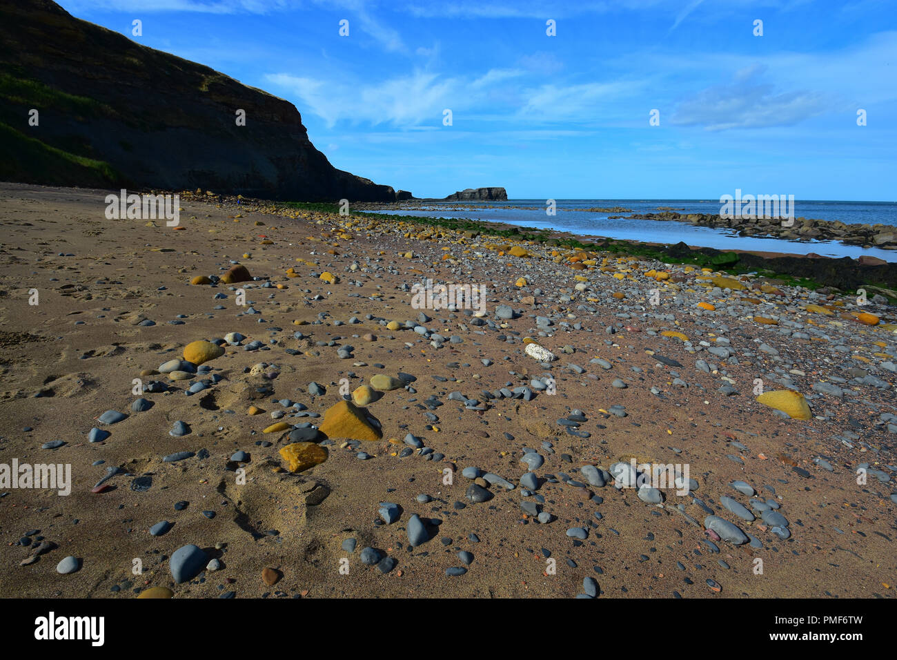 Saltwick Bay, North Yorkshire Moors, England UK Stock Photo - Alamy