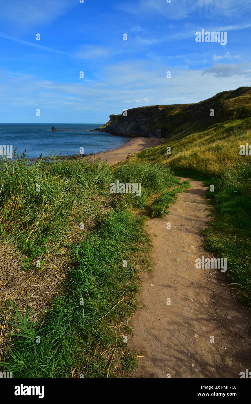 Saltwick Bay, North Yorkshire Moors, England UK Stock Photo - Alamy