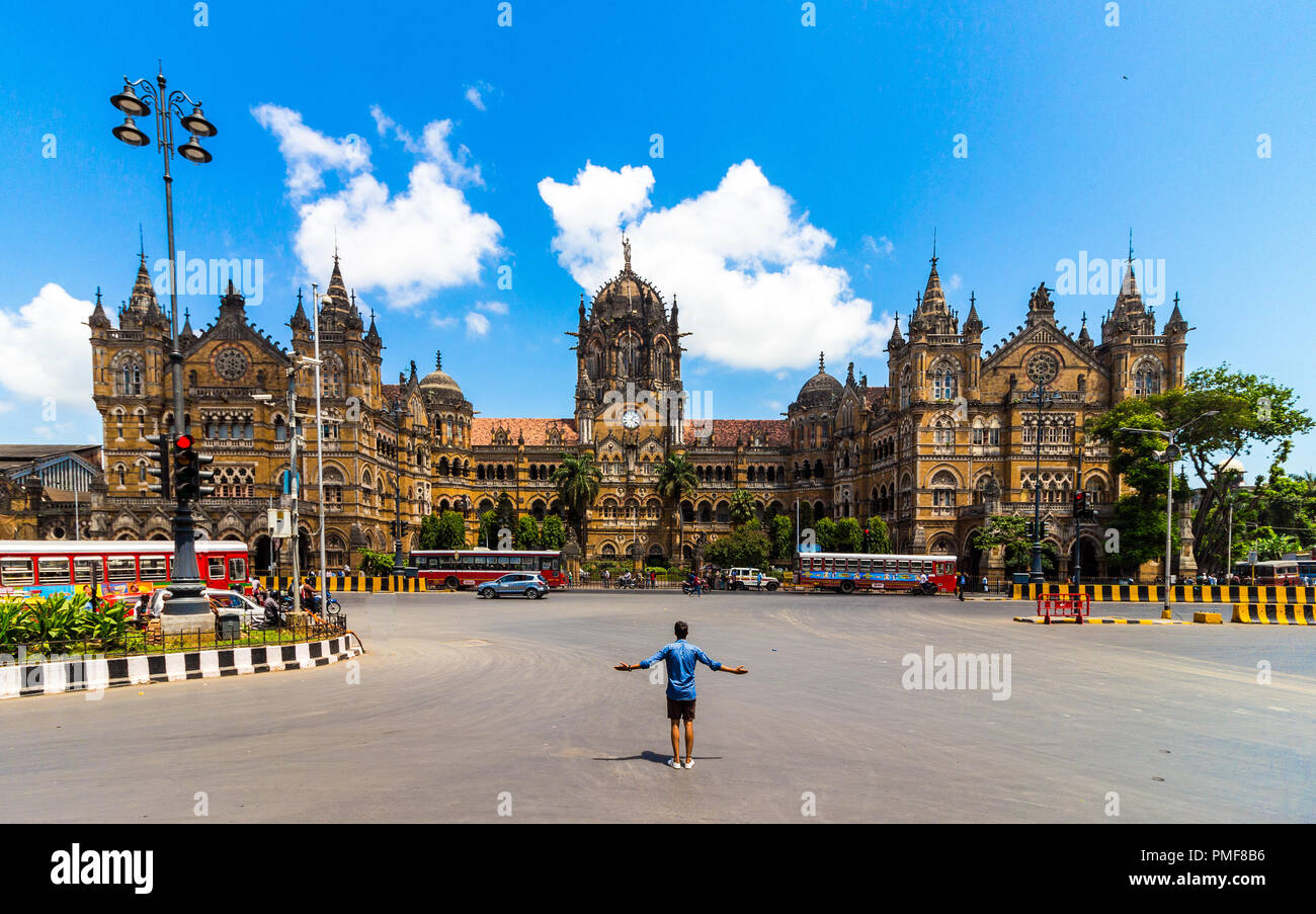 Chhatrapati Shivaji Maharaj Terminus in Mumbai, formerly known as ...