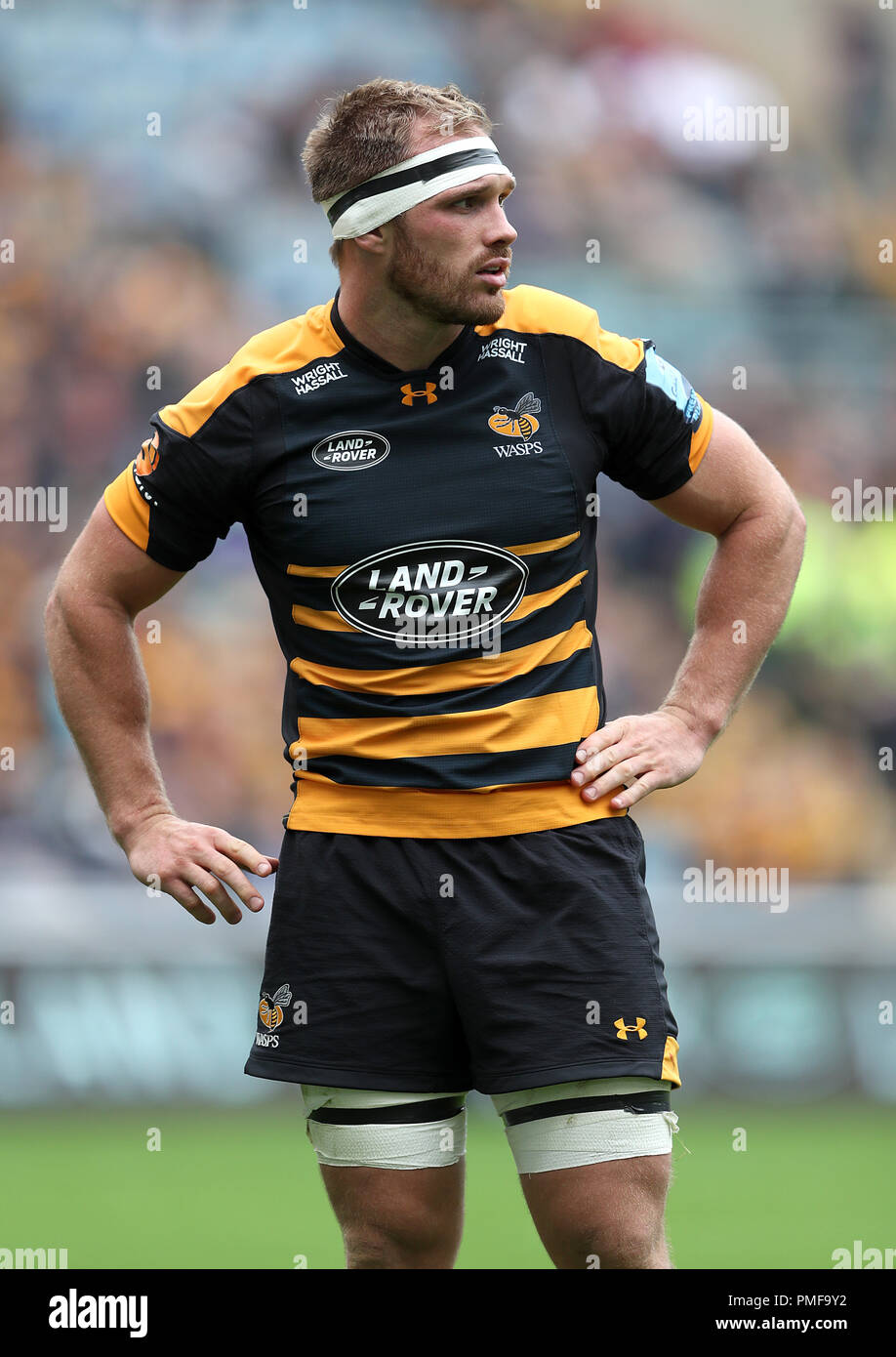 Wasps' Joe Atkinson Stock Photo - Alamy