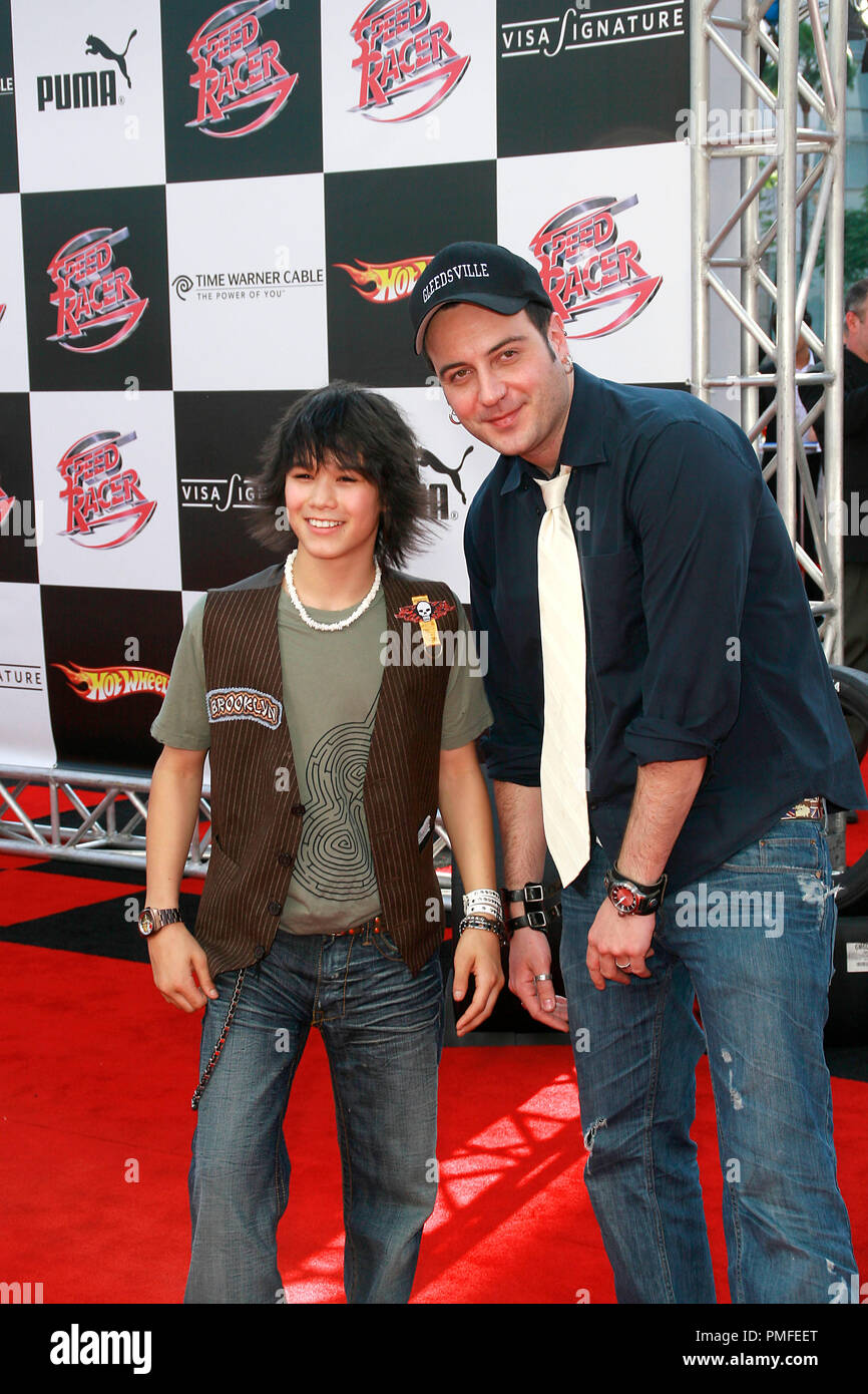"Speed Racer" Premiere Boo Boo Stewart, Jason Gleed 4-26-2008 / Nokia ...