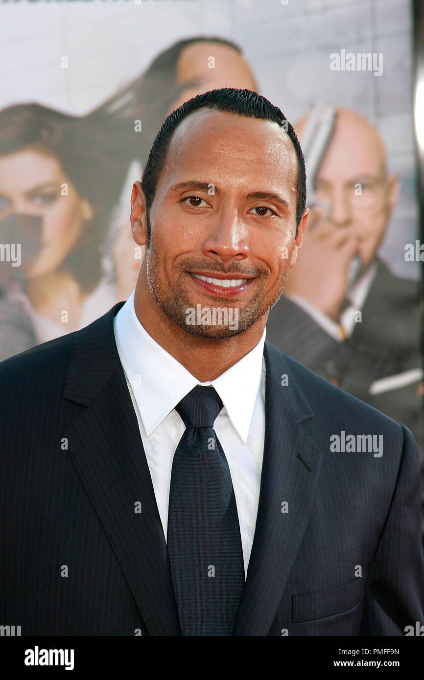 "Get Smart" Premiere Dwayne Johnson 6-16-2008 / Mann Village Theatre ...