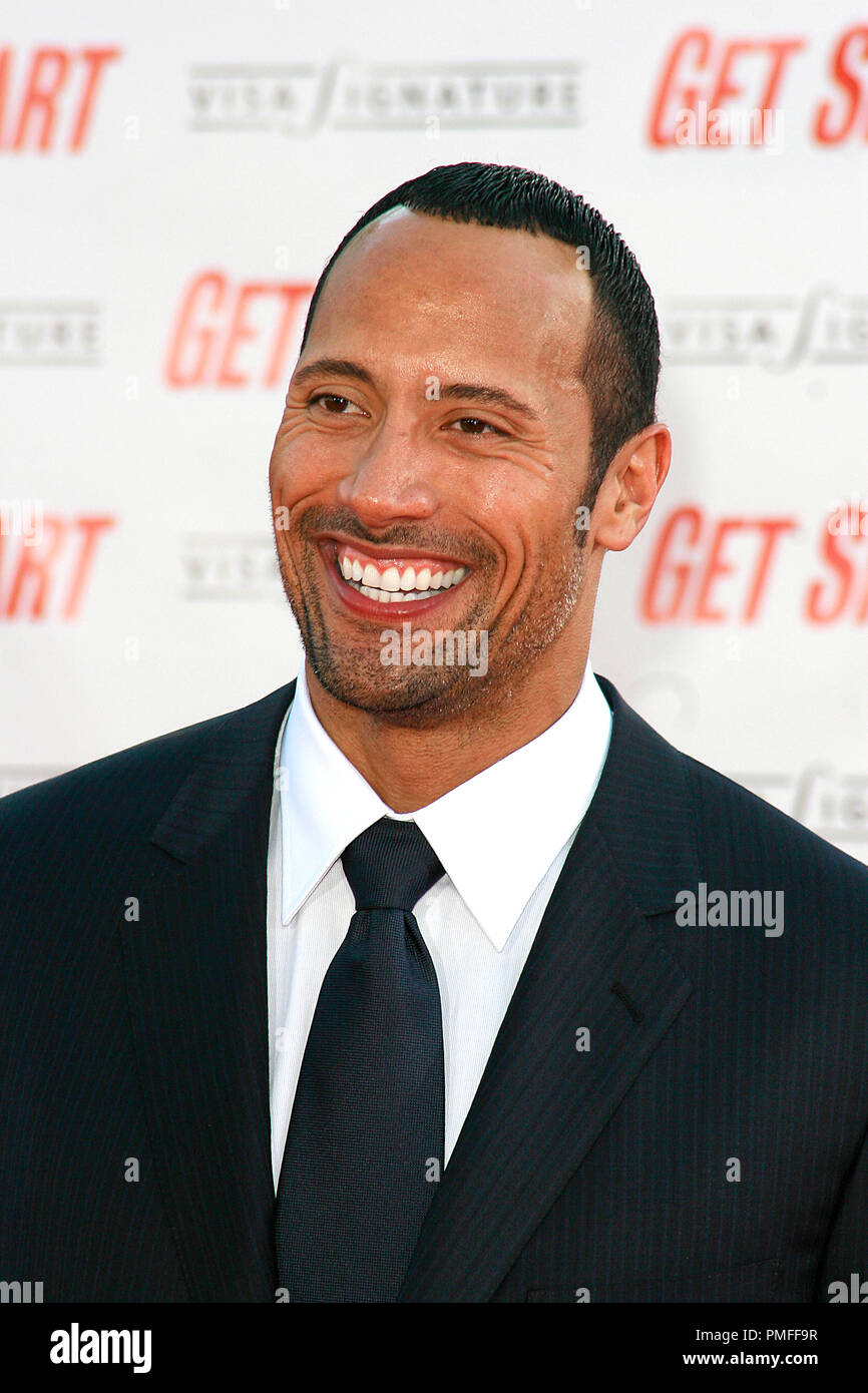 "Get Smart" Premiere Dwayne Johnson 6-16-2008 / Mann Village Theatre ...